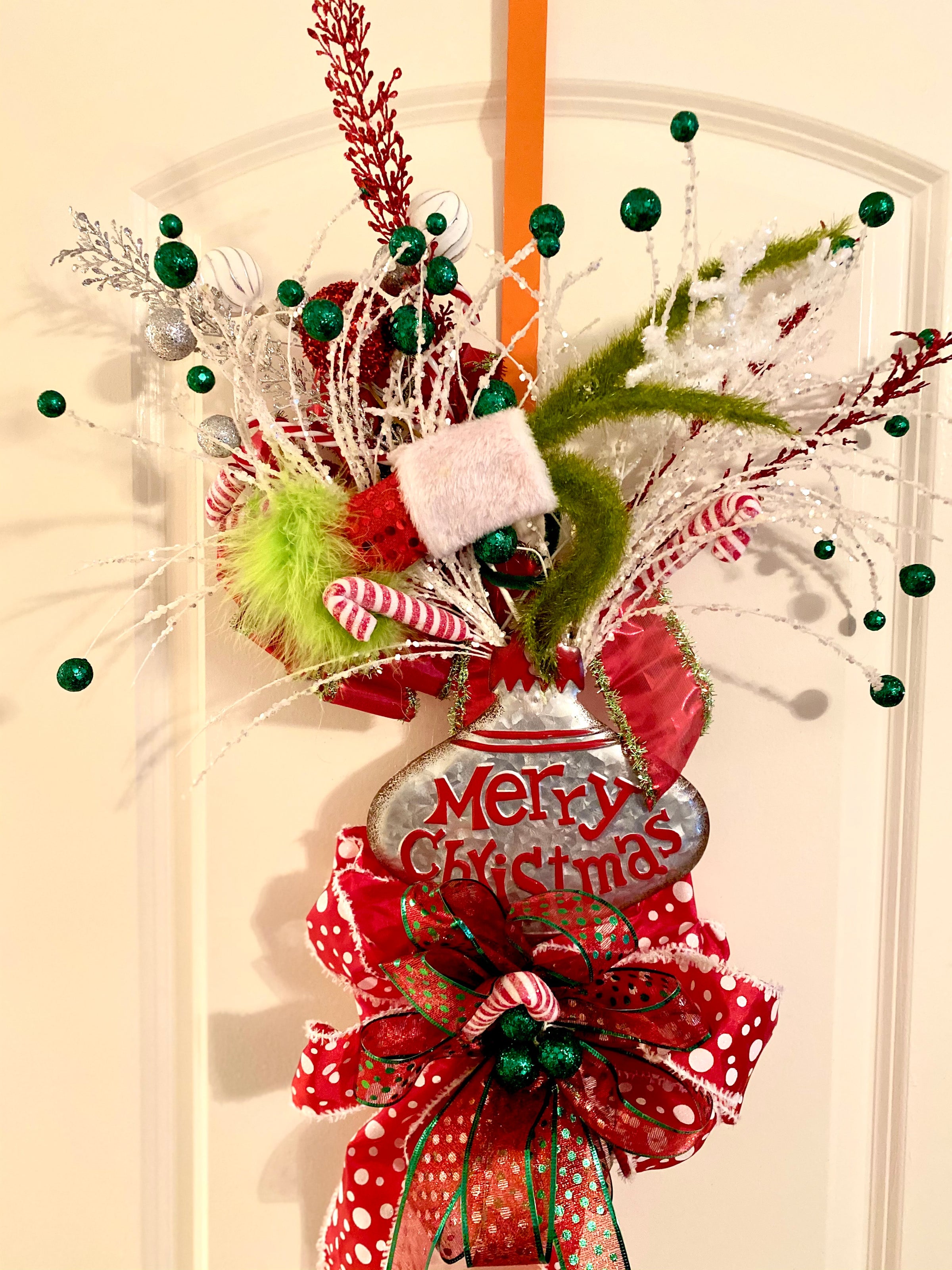 Grinch Christmas Tree Topper